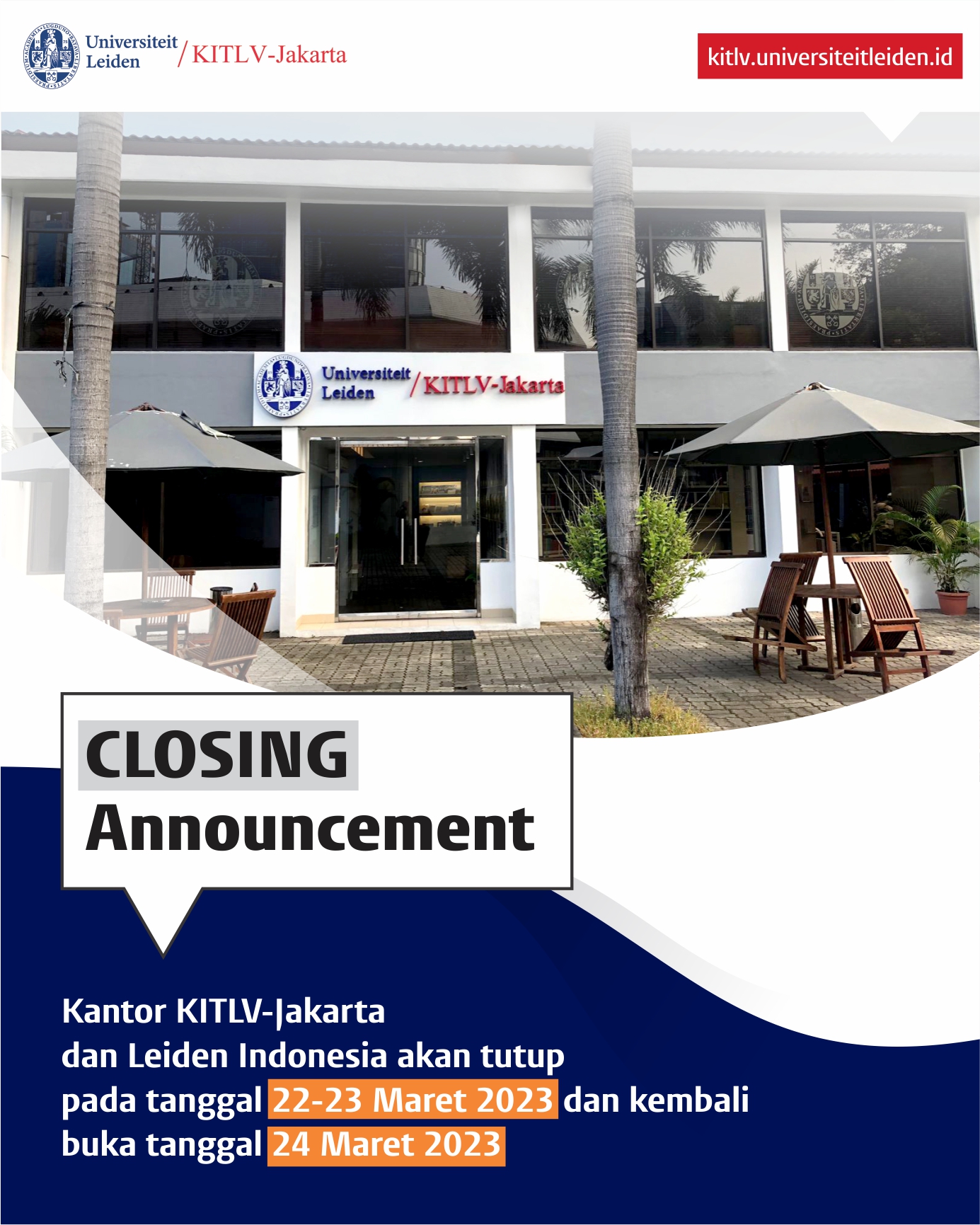 Kantor Tutup – Beranda